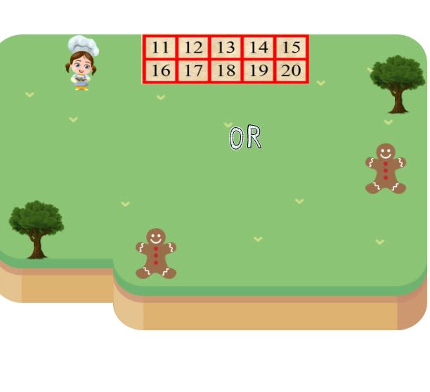 MISSING NUMBERS TEN FRAME 11 - 20