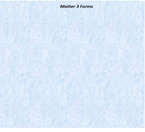 Matter 3 Forms - Lesson 1